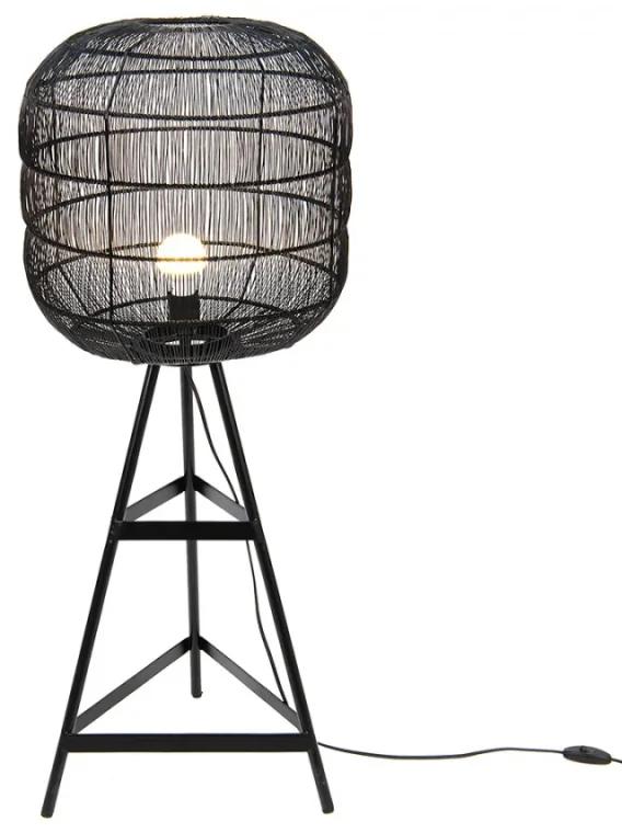 Stojací lampa Černá 39*100 cm E27/max 1*40W – 39x100 cm