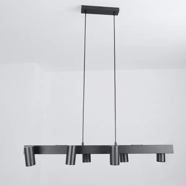 BRILAGI - LED RGBW Stmívatelný lustr na lanku SELE 6xGU10/6,5W/230V černá