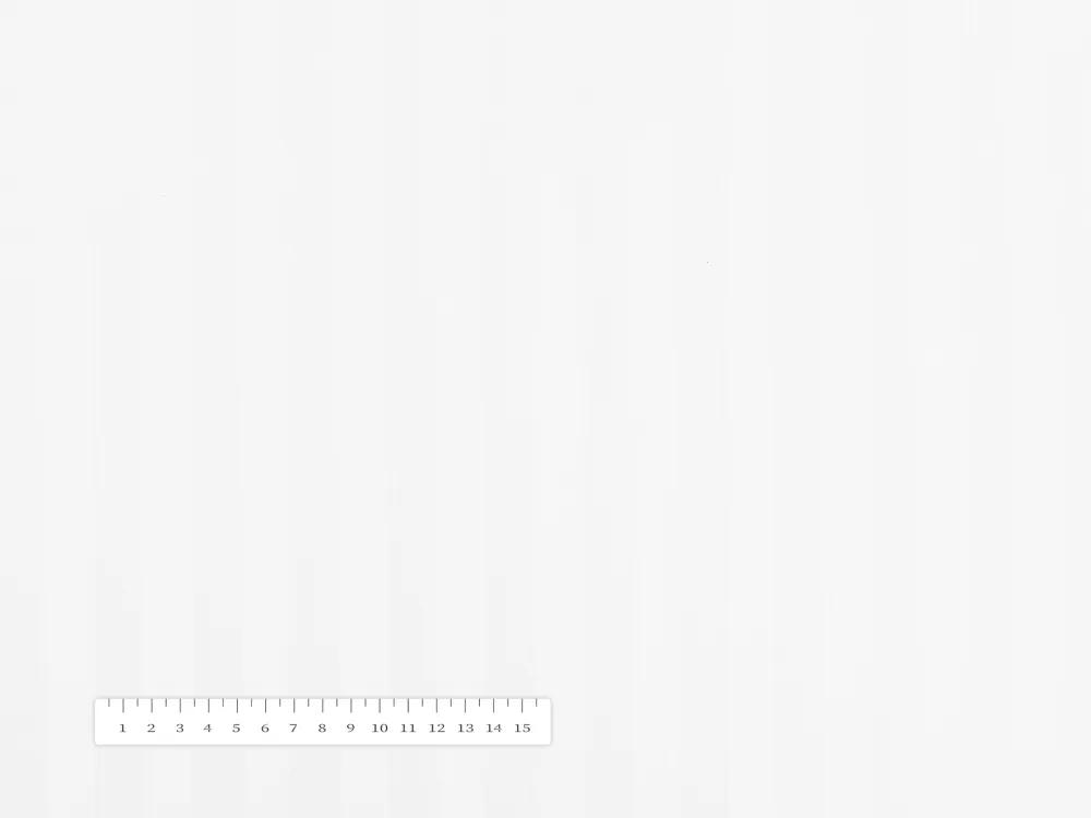 Biante Damaškový běhoun na stůl Atlas Gradl DM-006 Bílý - proužky 2 cm 35x140 cm
