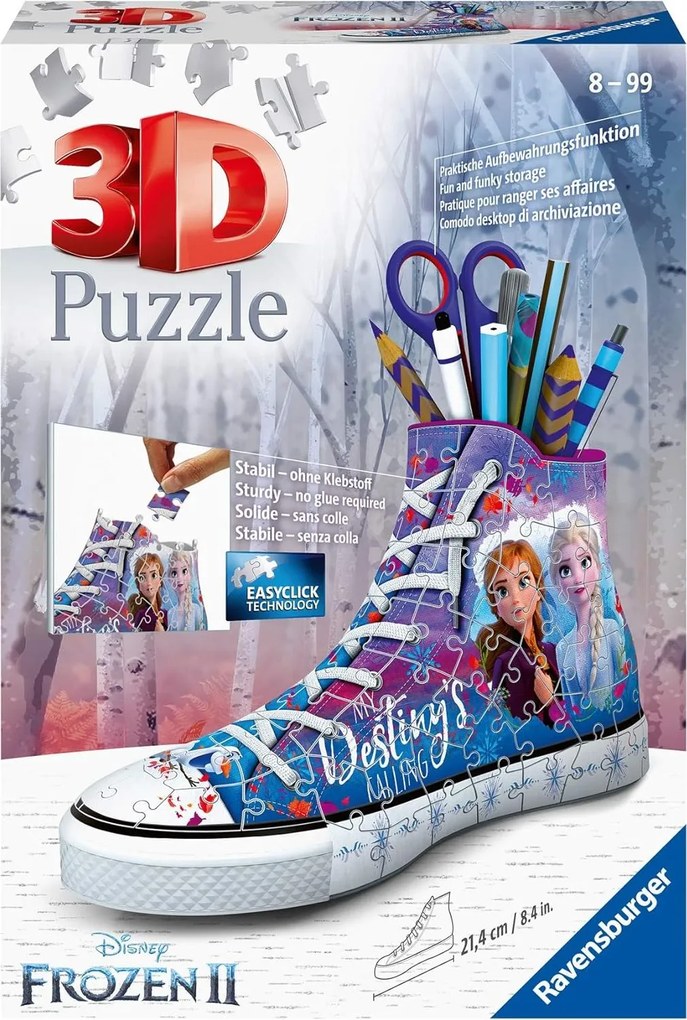 Ravensburger 12121 puzzle 3d kecka frozen 108 dílků