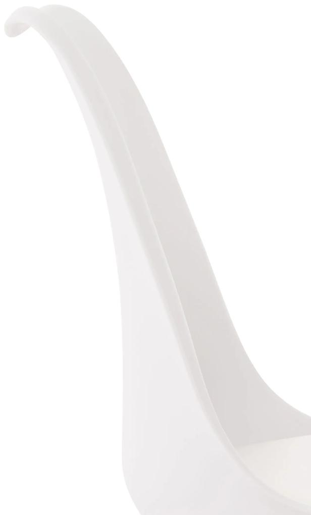 Jídelní židle Crediton - 4 ks - umělá kůže | bílé