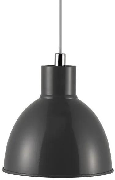 Nordlux Pop závěsné svítidlo 1x60 W grafitová 45833050