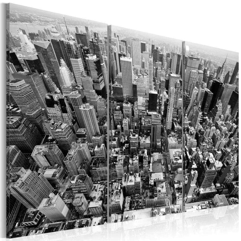 Obraz na plátně Bimago - Střechy newyorského Manhattanu 60x40 cm