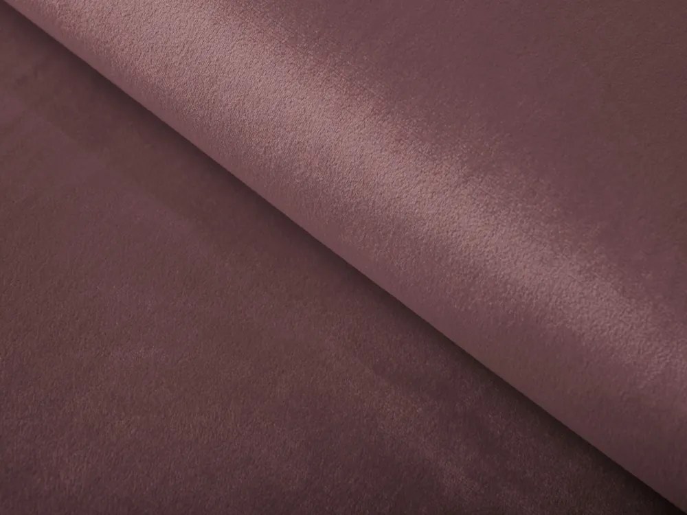 Biante Sametový kulatý ubrus Velvet Premium SVP-019 Hnědofialový Ø 100 cm