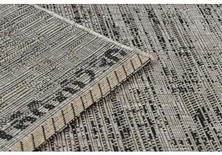 Dywany Luszczow Kusový koberec SIZAL FLOORLUX 20211 stříbro / černý Rozměr koberce: 240 x 330 cm