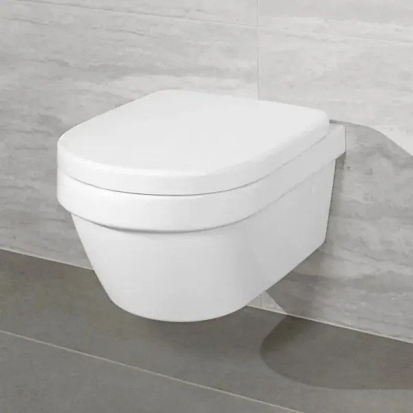 Villeroy & Boch 4694HRR1 - Záv WC s prk SoftClose ARCHITECTURA keramika/bílá