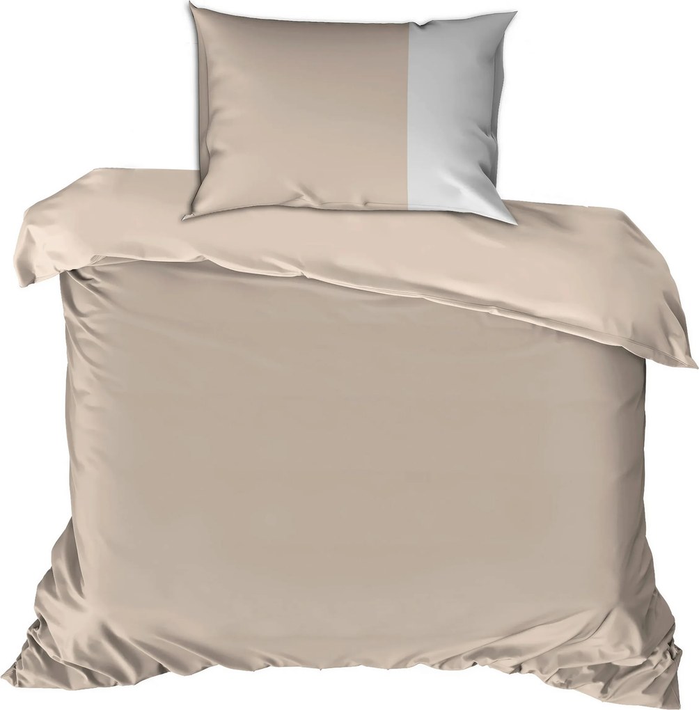 XXXLutz POVLEČENÍ, renforcé, krémová, béžová, 155/220 cm - Online Only povlečení - 003808011702