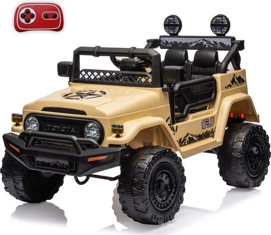 Elektrické autíčko Milly Mally Toyota FJ Cruiser Khaki