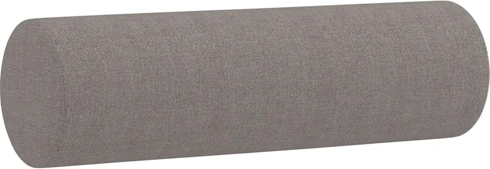 3místná pohovka s polštáři taupe 180 cm textil 3200797