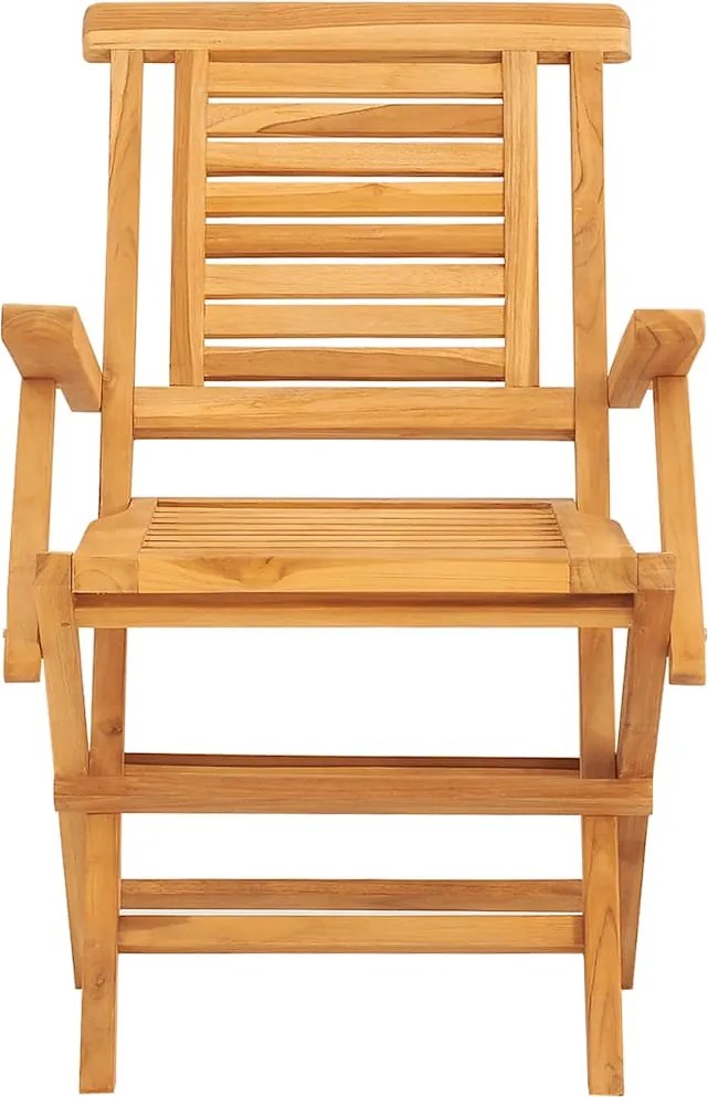 Skládací židle 4 ks 56x63x90 cm masivní teak 3155049