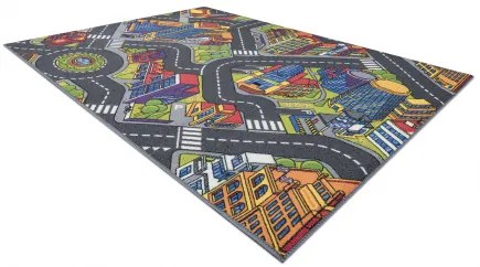 REBEL ROADS koberec Urban life 97 Metropole, ulice protiskluzový pro velikost 140x200 cm | krásné koberce cz