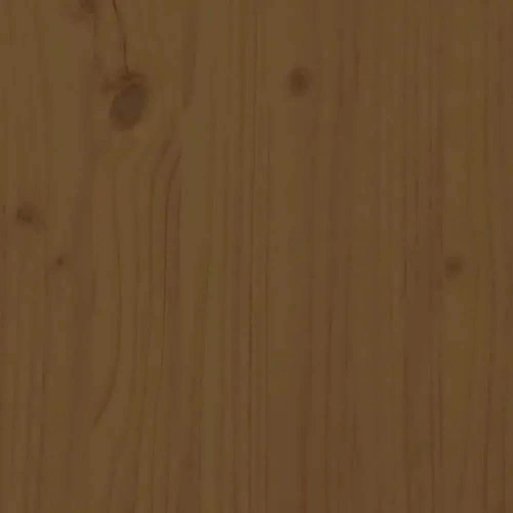 Petromila Knihovna / dělicí stěna medově hnědá 60x30x103,5 cm borovice
