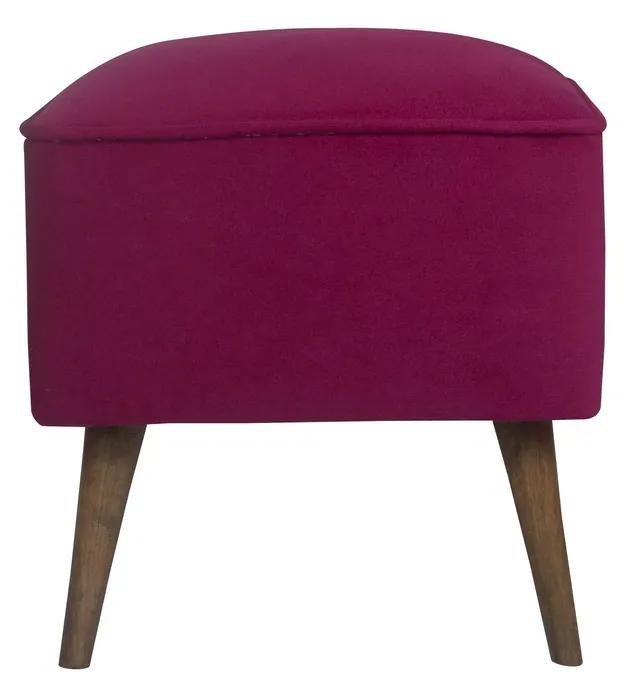 Atelier del Sofa Taburet New Bern - Purple, Purpurová