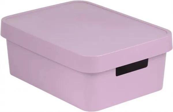 Úložný box INFINITY 11L - růžový CURVER R41555