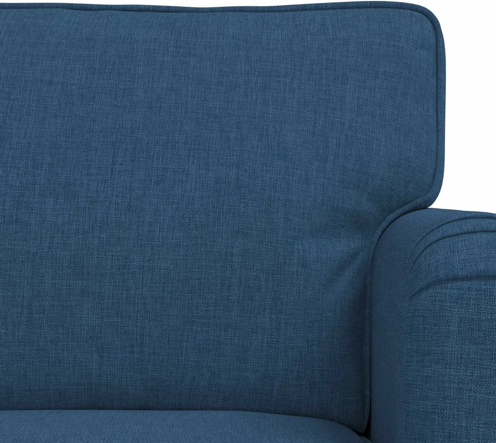 Set pohovek 2 ks Modrá textil 3407610