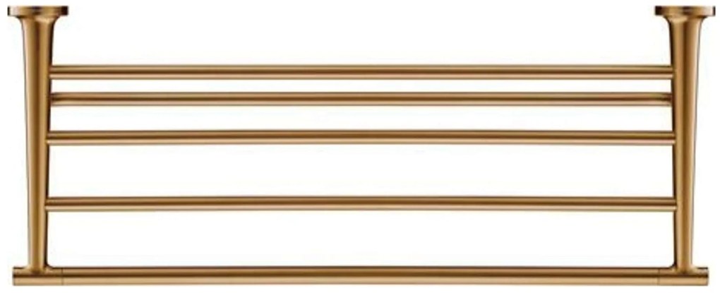 Duravit Starck T - Držák ručníků, délka 60 cm, kartáčovaný bronz 0099440400