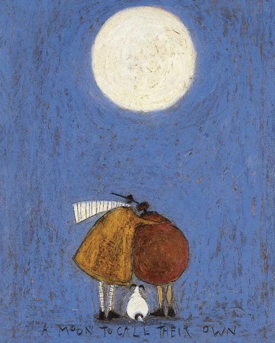 Obraz na plátně - Sam Toft, A Moon to Call Their Own