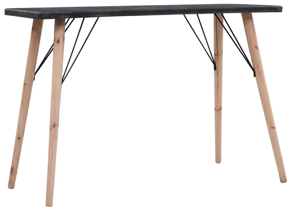249820 vidaXL Konzolový stolek betonový vzhled 112 x 40 x 76 cm MDF