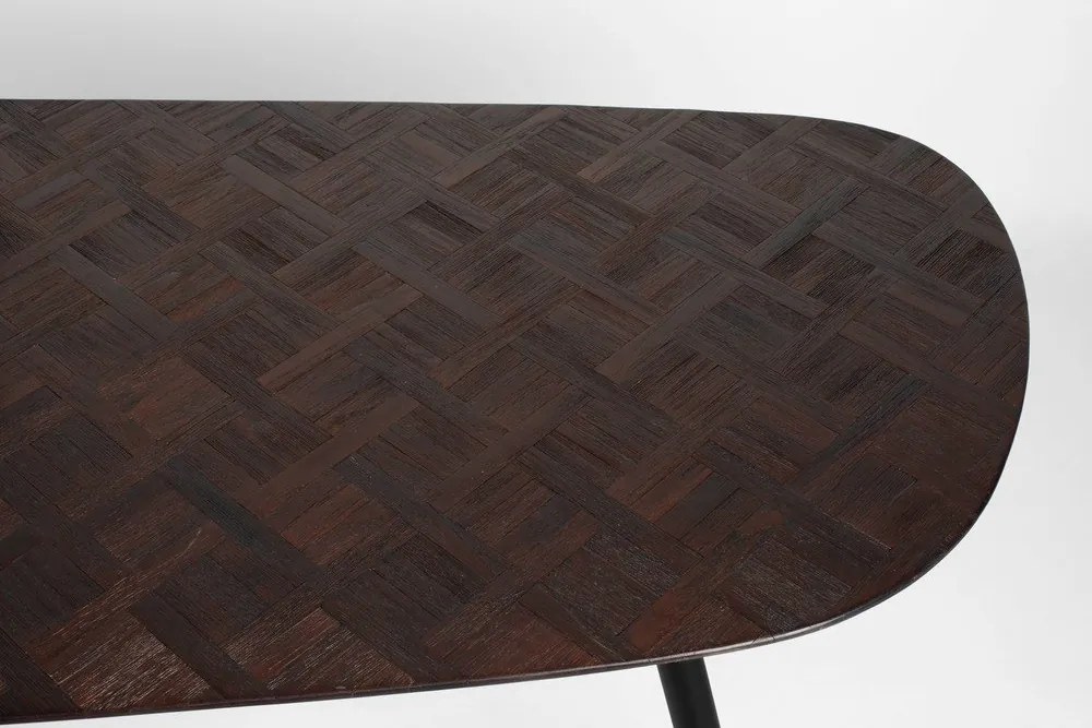 Jídelní stůl z teakového dřeva 90x180 cm Webster – White Label