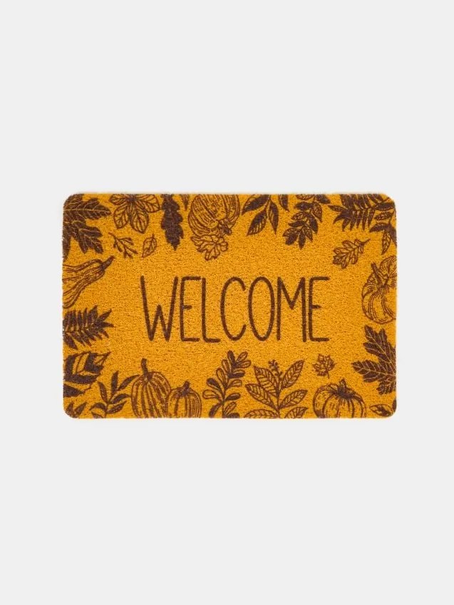 Sinsay - Rohožka s nápisem Welcome - krémová