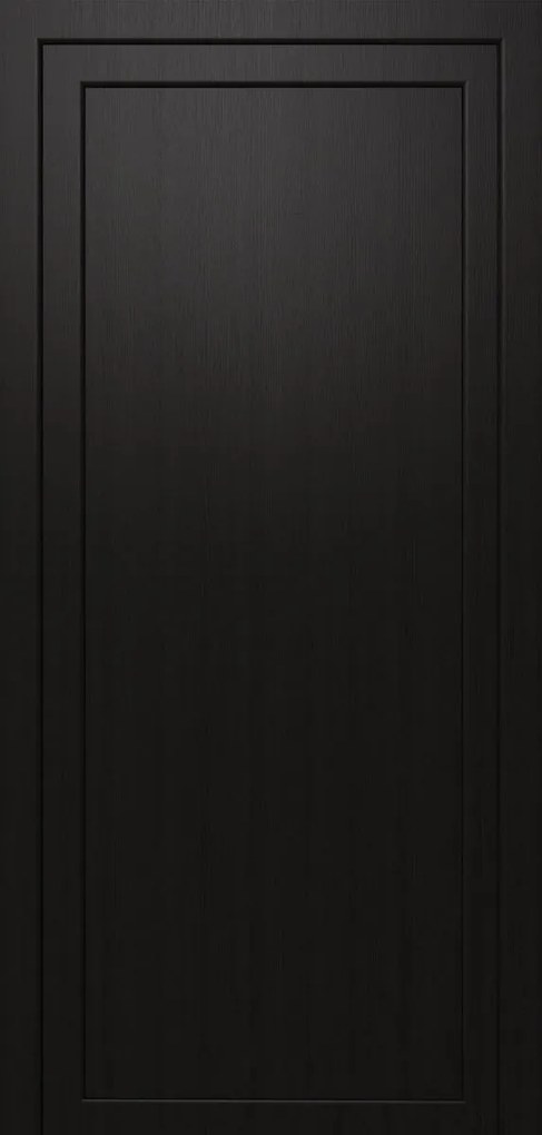 Solid Elements Vedlejší vchodové dveře Simple, 90 P, rozměr vč. zárubně: 980 × 1980 mm, plast, pravé, antracit, bílé, plné