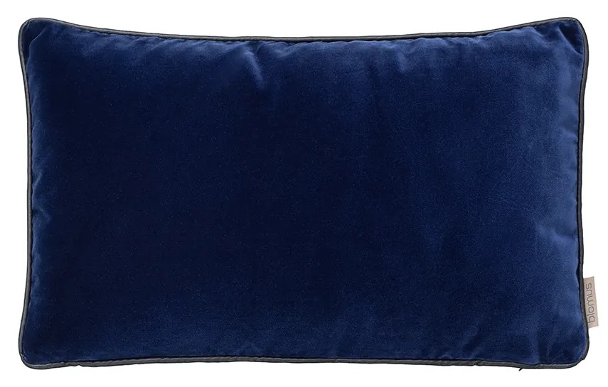 BLOMUS Potah na polštář Velvet 30 x 50 cm tmavě modrý
