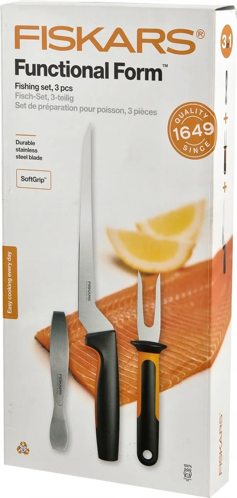 Sada pro ryby 3 el. Fiskars Ff