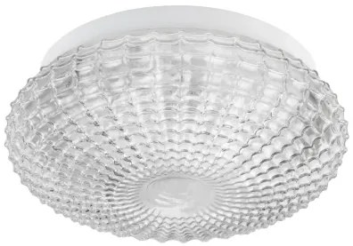 Designové stropní svítidlo Clam 30 čirá