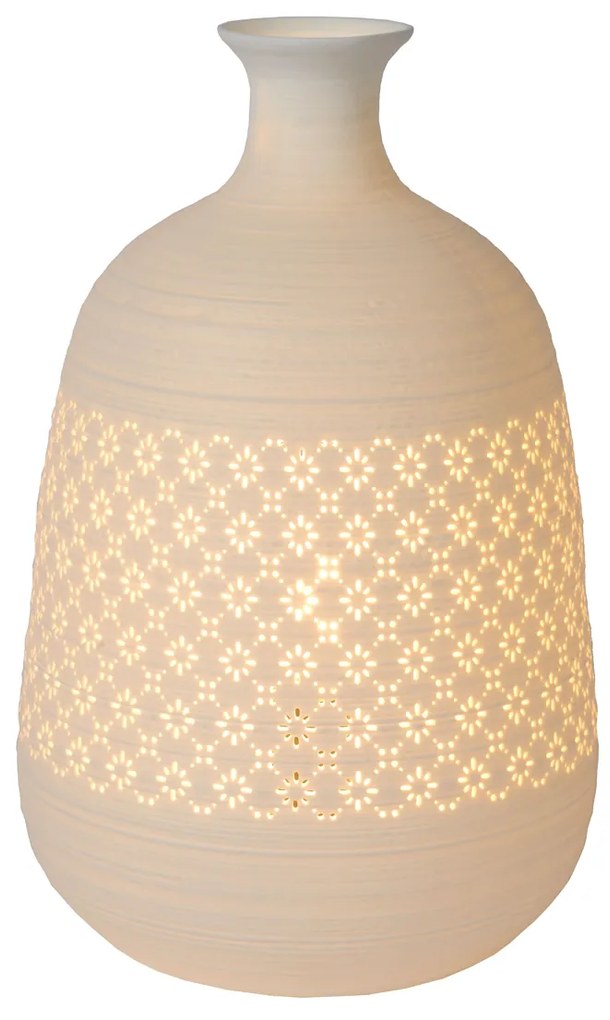 Lucide 13534/30/31 stolní lampa Tiesse, bílá, E14, 29,8cm