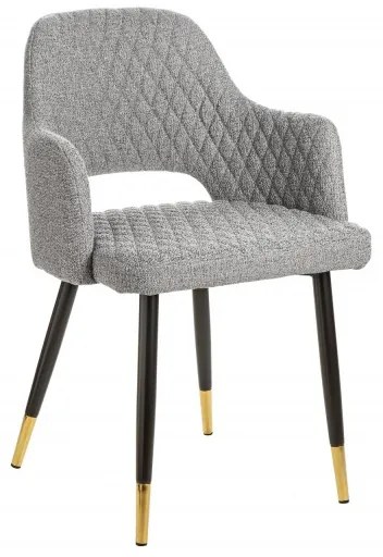 Designová židle Laney světlešedá