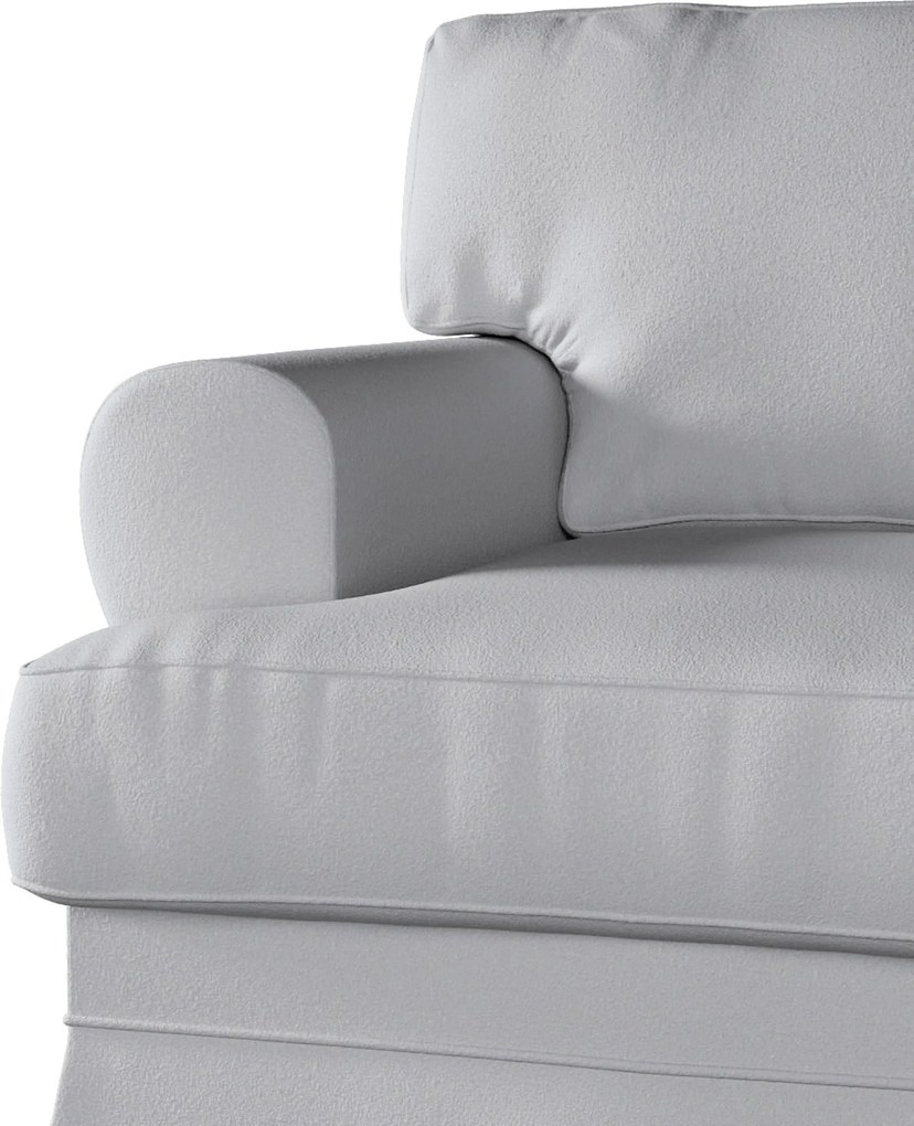 Potah na křeslo IKEA Ekeskog barva bílá látka pletený vzor