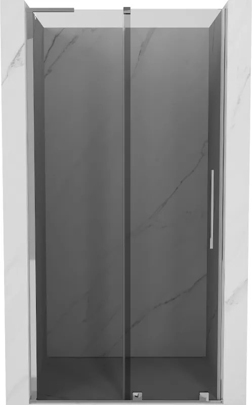 Mexen Velar L, posuvné sprchové dveře do otvoru 100 cm, 8mm šedé sklo, chromová, 871-100-003-41-01