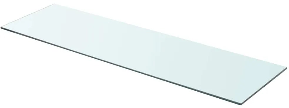 Policová deska sklo čiré 90x25 cm 243840