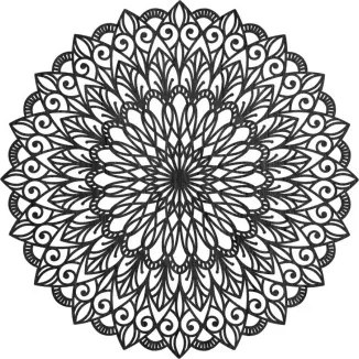 Mandala Dekorace – Umění a Harmonie pro Váš Prostor I SENTOP PR0251