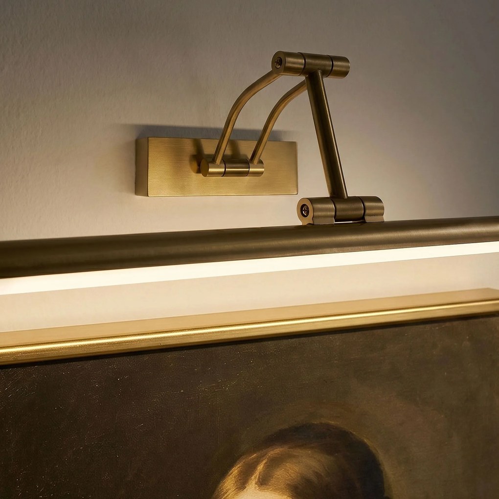Toolight Rea, Koupelnové nástěnné LED svítidlo SWE024-1W 80cm Brush Gold, OSW-20123