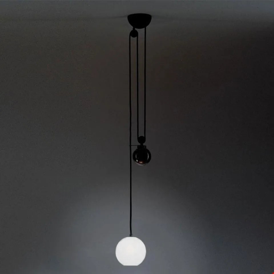 ARTEMIDE - Závěsná lampa AGGREGATO SALISCENDI - kulatá