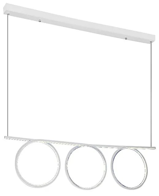 Závěsné LED svítidlo Loop, 1x LED 60w, 3000k, w