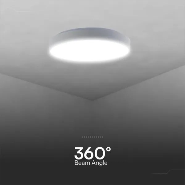 LED Stmívatelné stropní svítidlo LED/60W/230V 3000-6500K 49,5 cm bílá + DO
