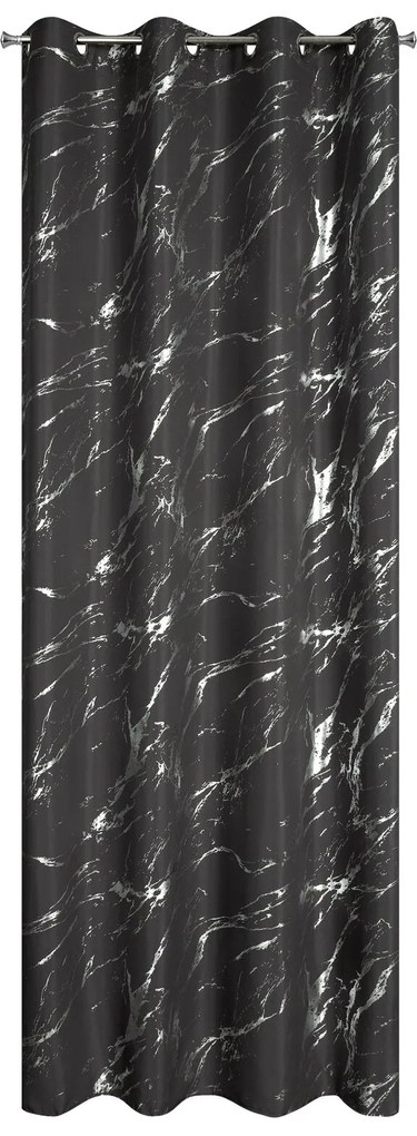 ZÁVĚS NA KROUŽCÍCH LANI 140X250 CM VZOROVANÁ