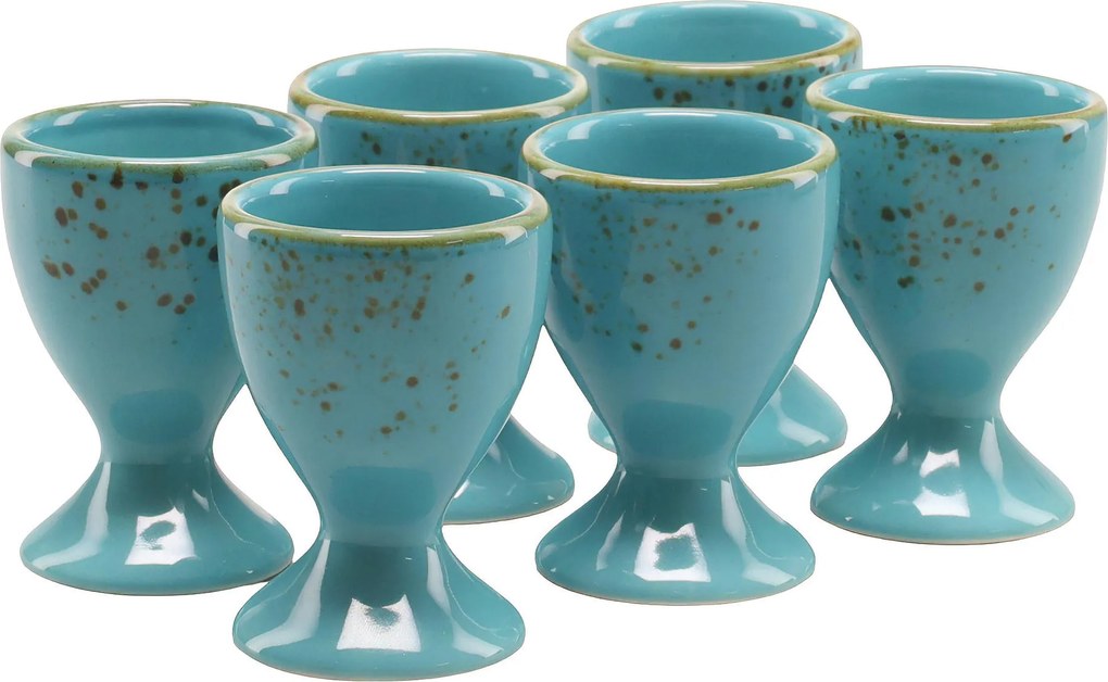 XXXLutz SADA KALÍŠKŮ NA VEJCE kamenina keramika 6dílné 5,5 cm Creatable - Kolekce nádobí - 007768015701