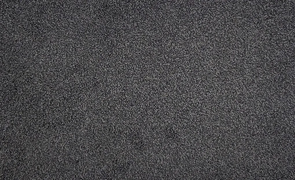 Lano, Metrážový koberec Supersoft 850 tm. šedý, na míru, šíře 4m, šedá, ab (mřížka), kancelář