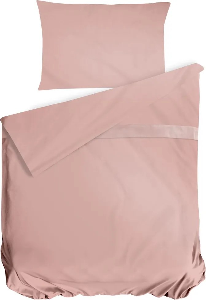Cottonbox povlečení bavlněný satén Satin Pink - 140x200 / 70x90 cm