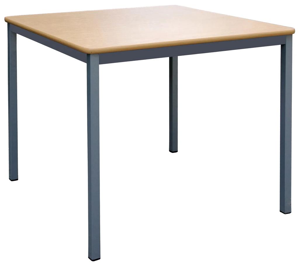 KOVONAX Stůl Demont Rozměr: 80x80 cm, Povrchová úprava / Barva: Mahagon