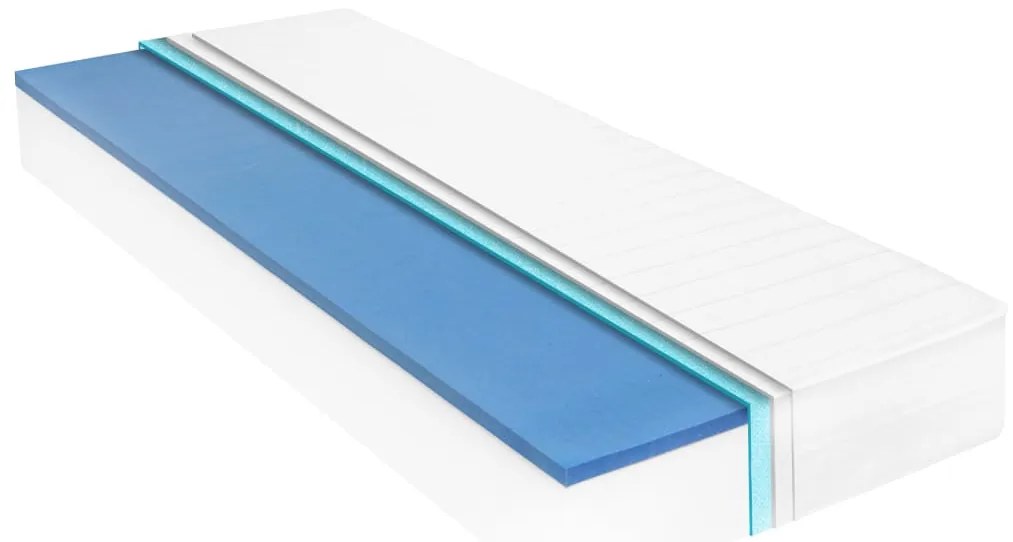 Matrace 80 x 200 cm paměťová pěna Visco 18 cm H2 282789
