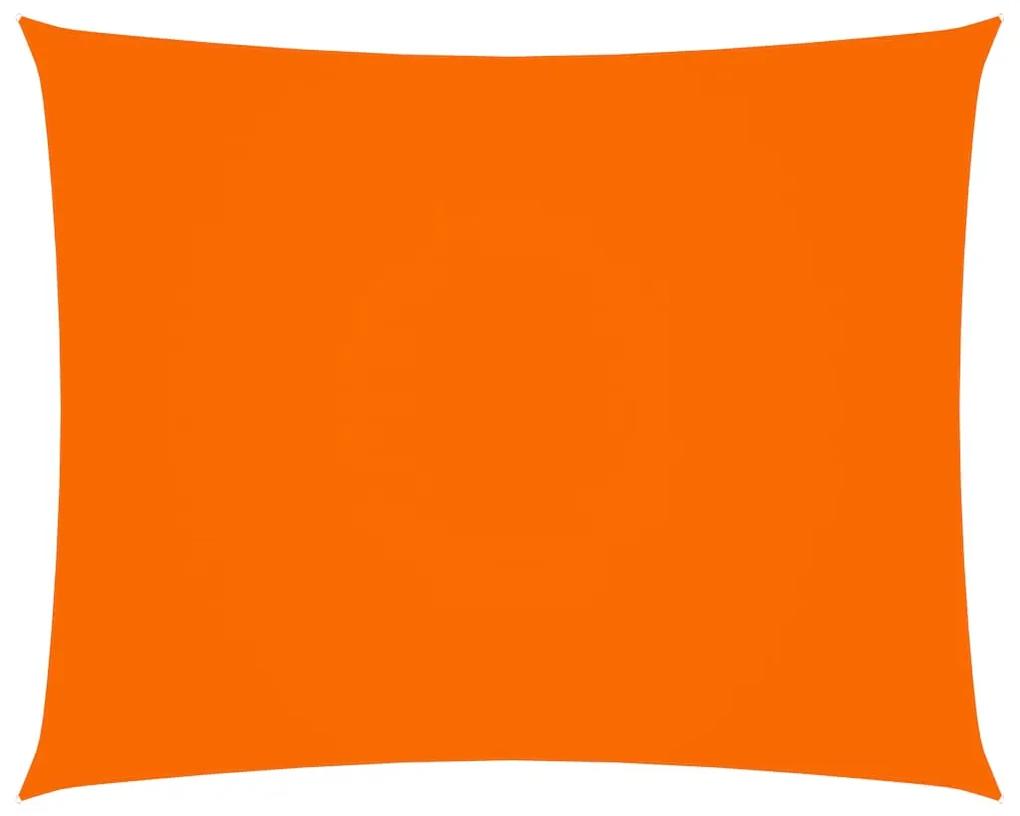 135711 vidaXL Stínící plachta oxfordská látka obdélníková 4 x 5 m oranžová