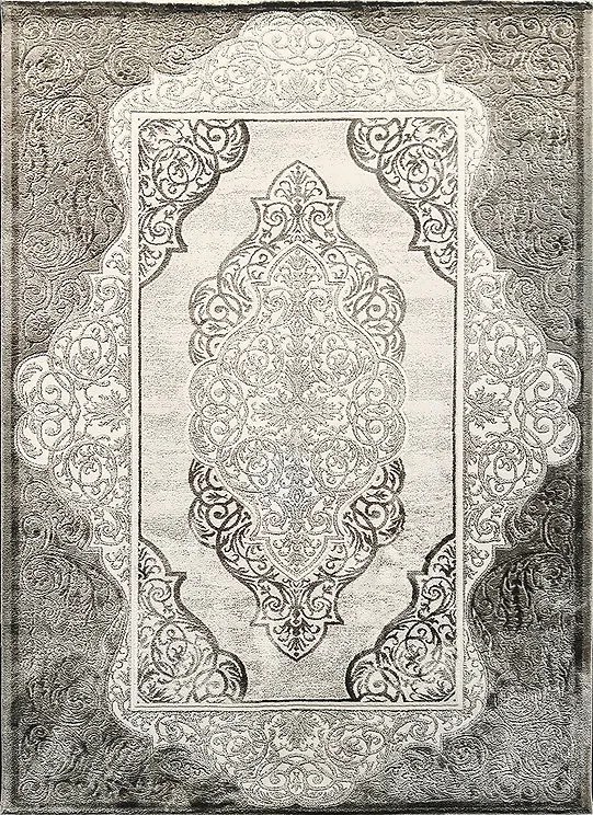 Berfin Dywany, Kusový koberec Dizayn 7417 Grey, 200x290, šedá, ložnice