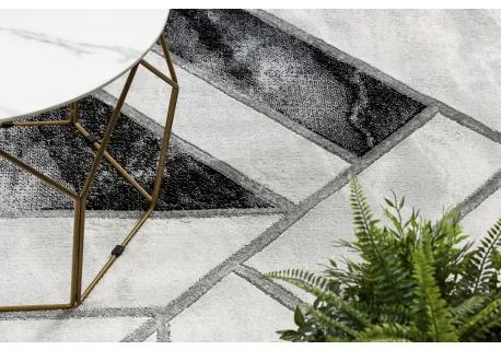 koberec EMERALD výhradní 81953 glamour, stylový mramor, geometrický č velikost 120x170 cm | krásné koberce cz