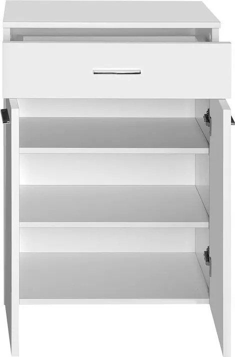 Aqualine Aqualine, ZOJA/KERAMIA FRESH skříňka spodní se zásuvkou 50x78x29cm, bílá, 50313