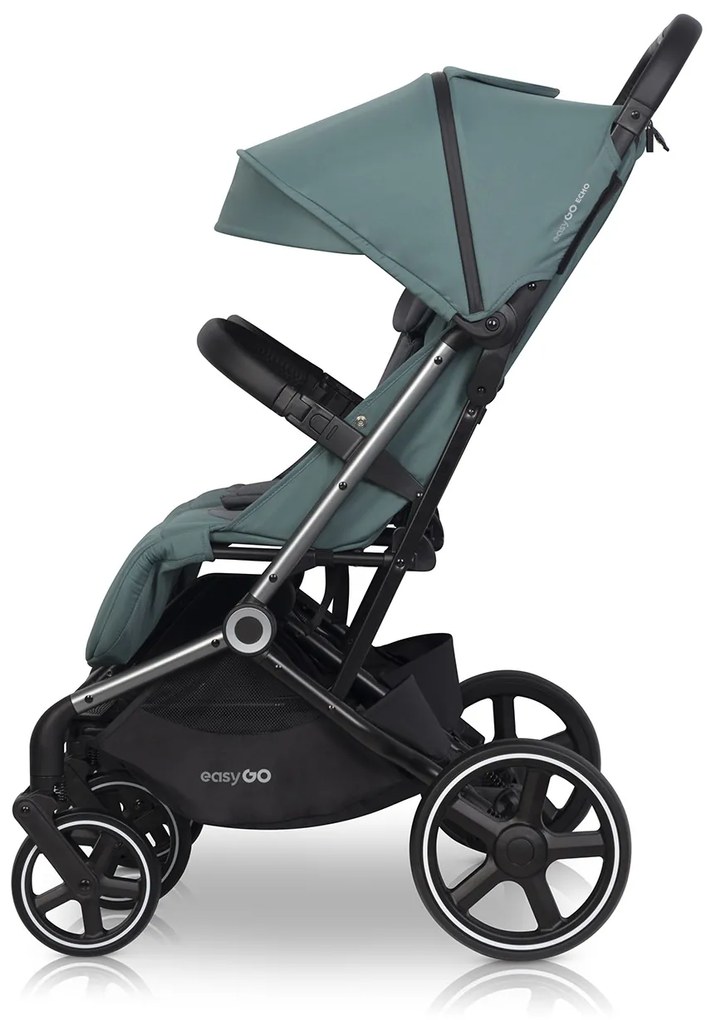 Sourozenecký kočárek EasyGo Echo Sage Green