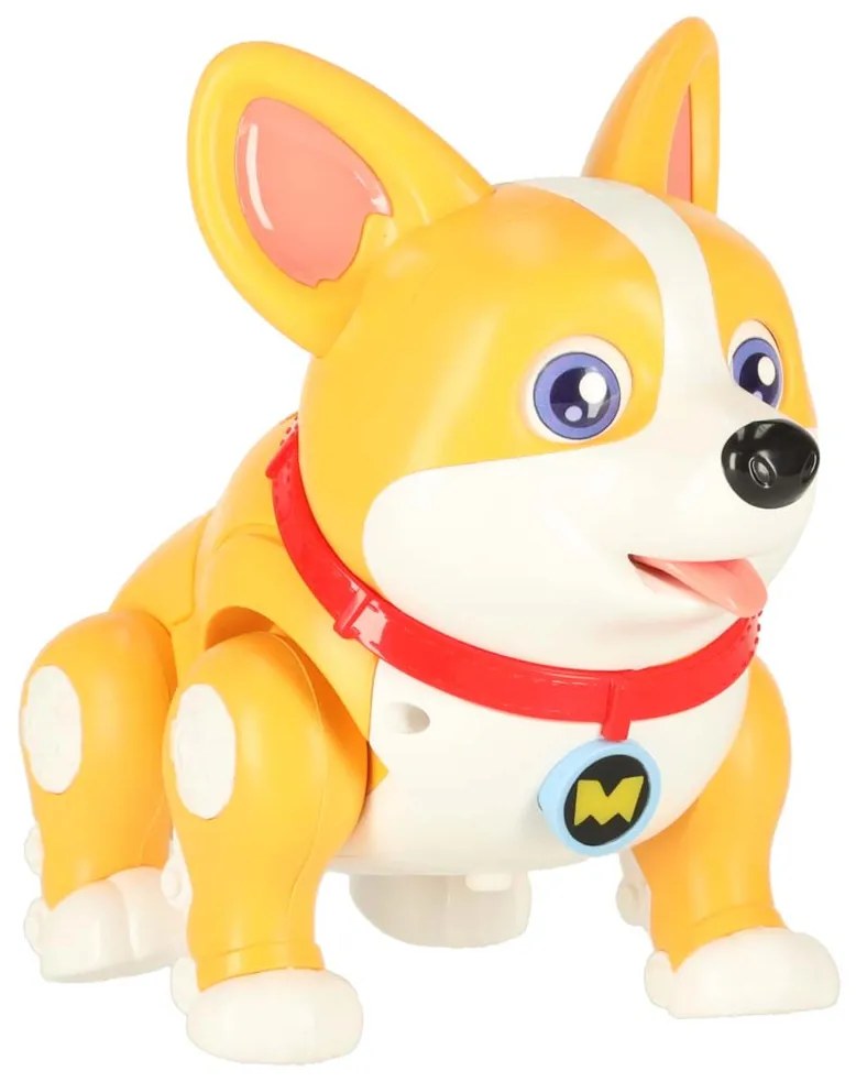 Creative Corner Pes pes interaktivní robot Corgi svítící uši hudba